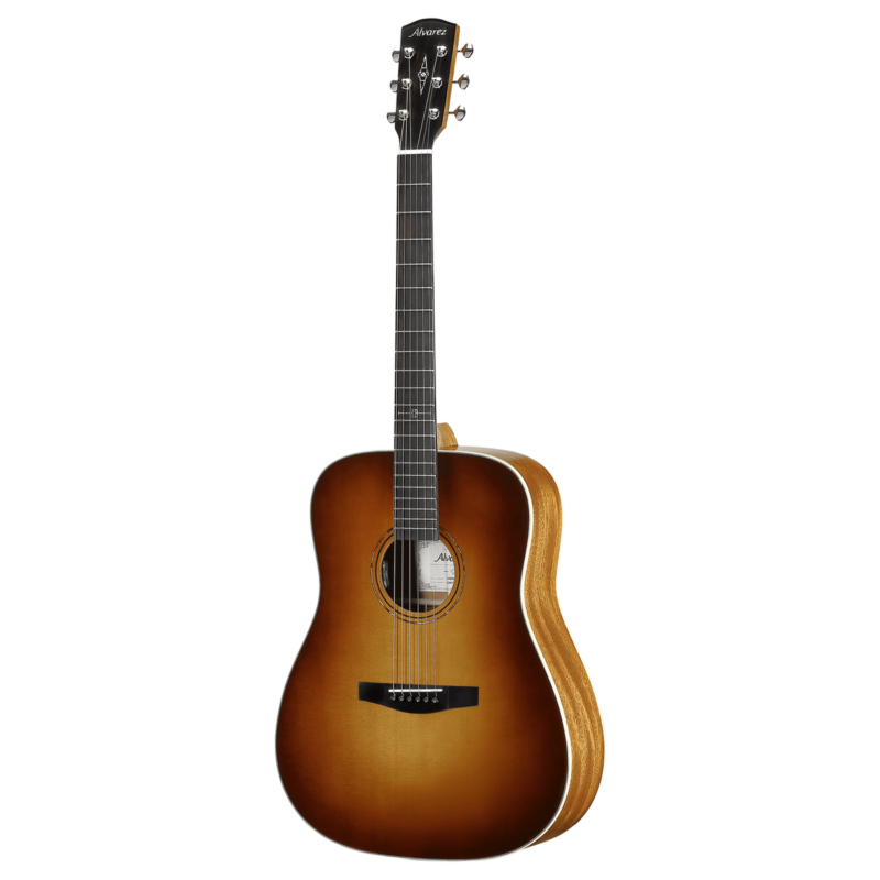 Alvarez Laureate Dreadnought 60E Acoustic / Electric Guitar - Sunset ...